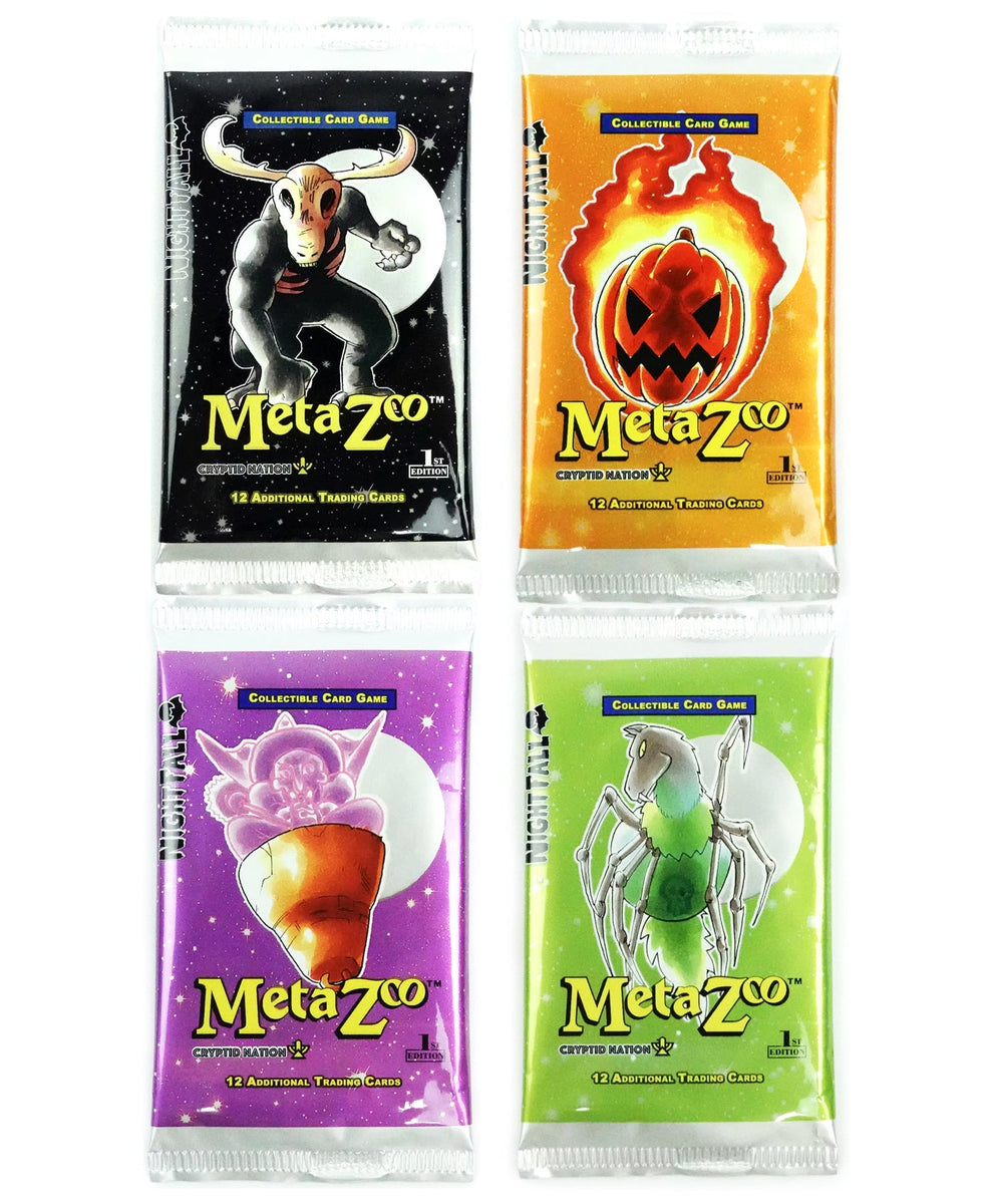Nightfall Booster Pack Bundle (4-Pack) Full Art Set - 1st Edition – MetaZooCrew