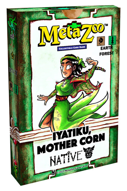 MetaZoo Native Theme Deck IYATIKU MOTHER CORN (Earth/Forest) – MetaZooCrew