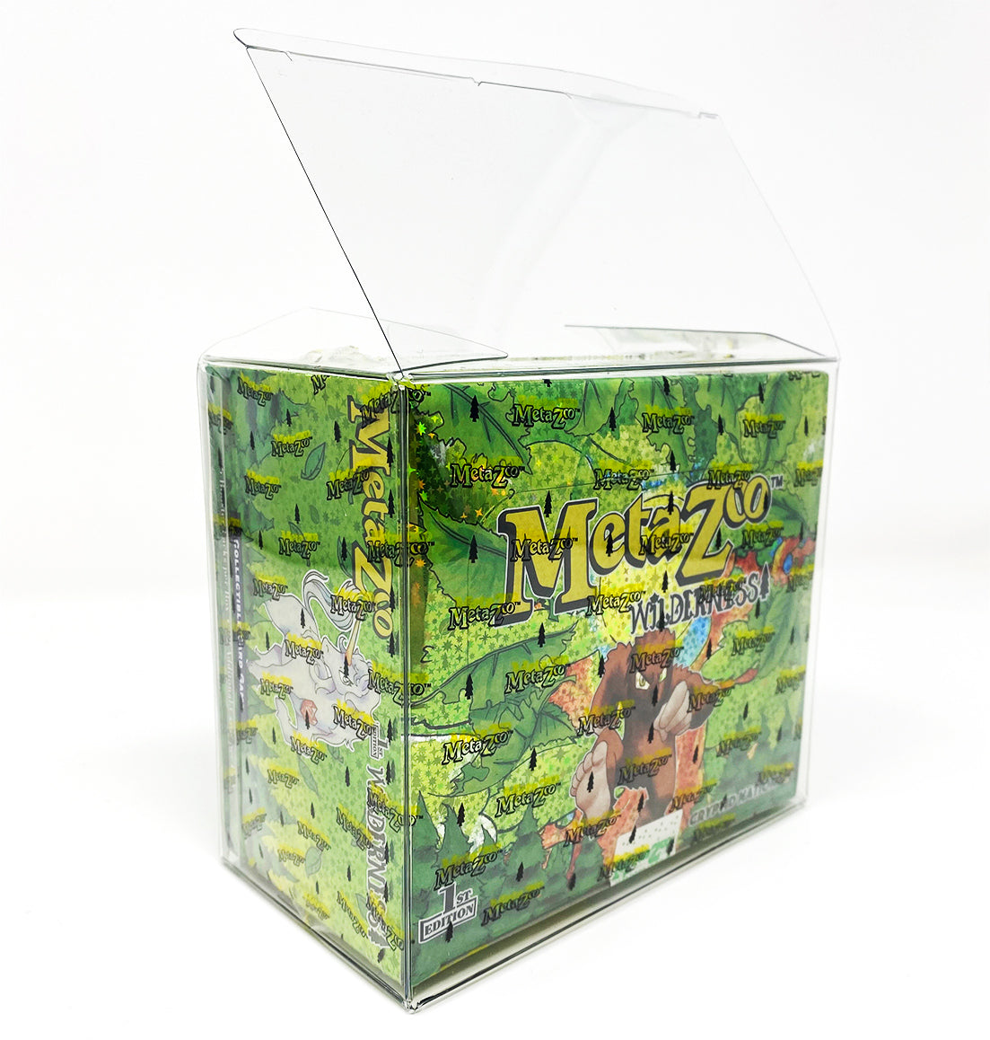 Plastic Protector Display Case For MetaZoo WILDERNESS Booster Box ...