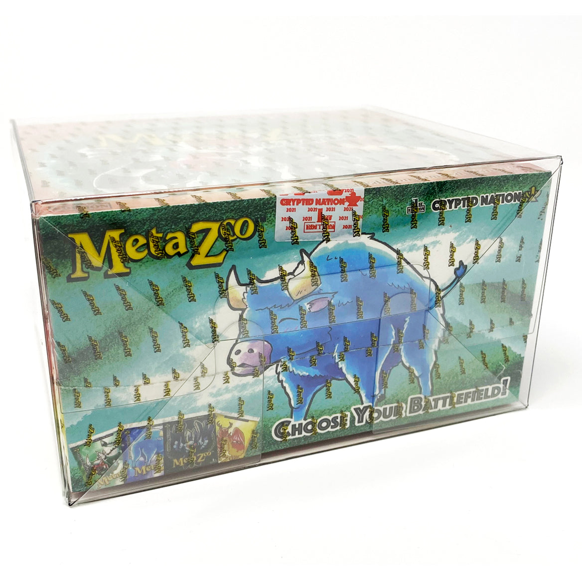 Plastic Protector Display Case For MetaZoo Booster Box *Universal Fit ...