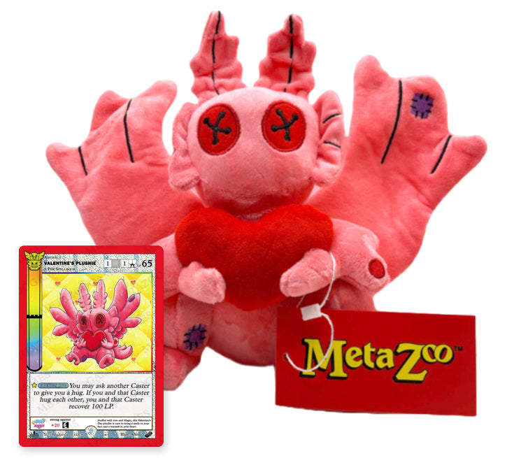 MetaZoo Valentine's Day Mothman Plushie + Promo – MetaZooCrew